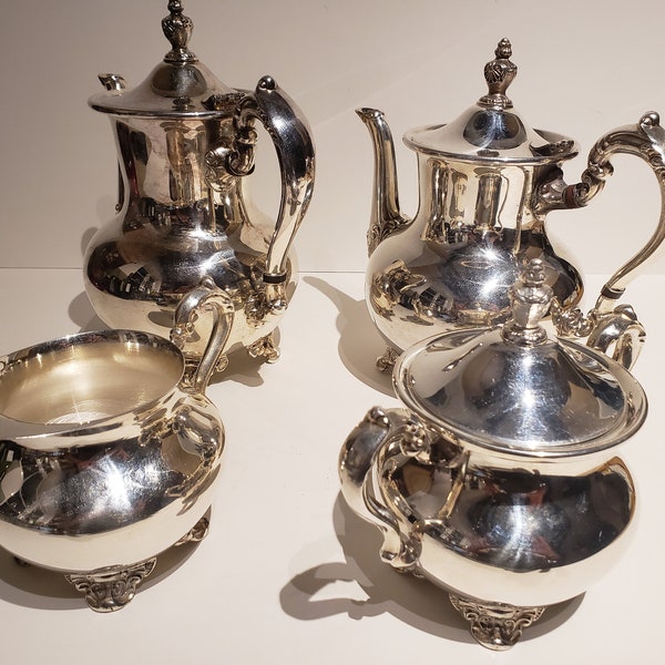 Silver Tea Set - Etsy