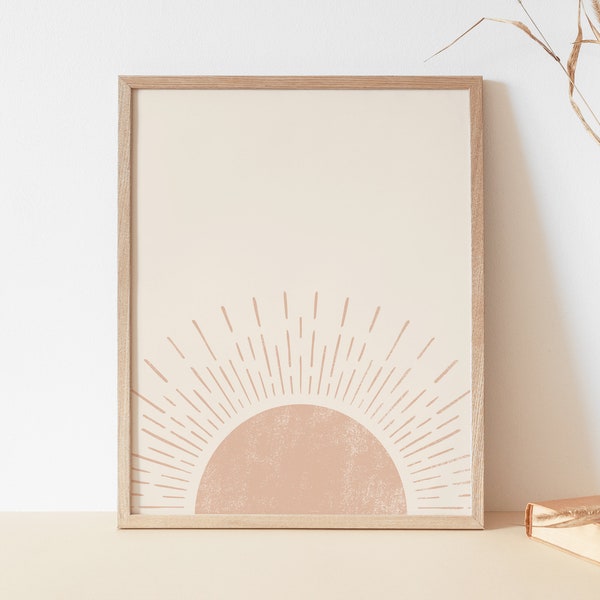 Sun Poster - Etsy