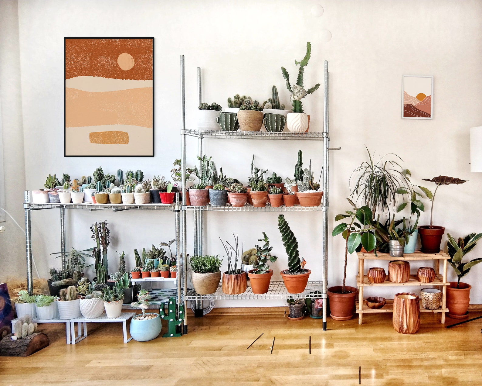 Abstract Desert Art Print Desert Sun Wall Art Modern | Etsy