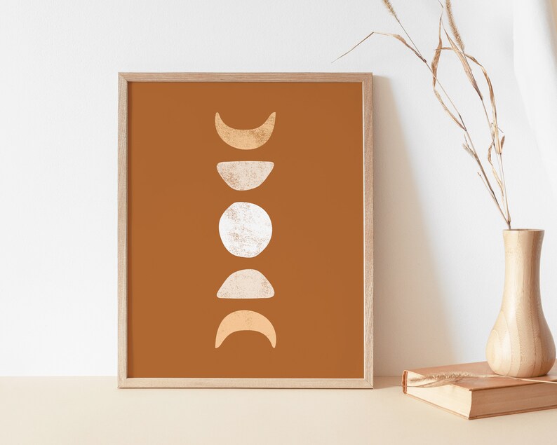 Abstract Boho Line Art Set of 5 Prints | Single Line Drawing Gallery ...