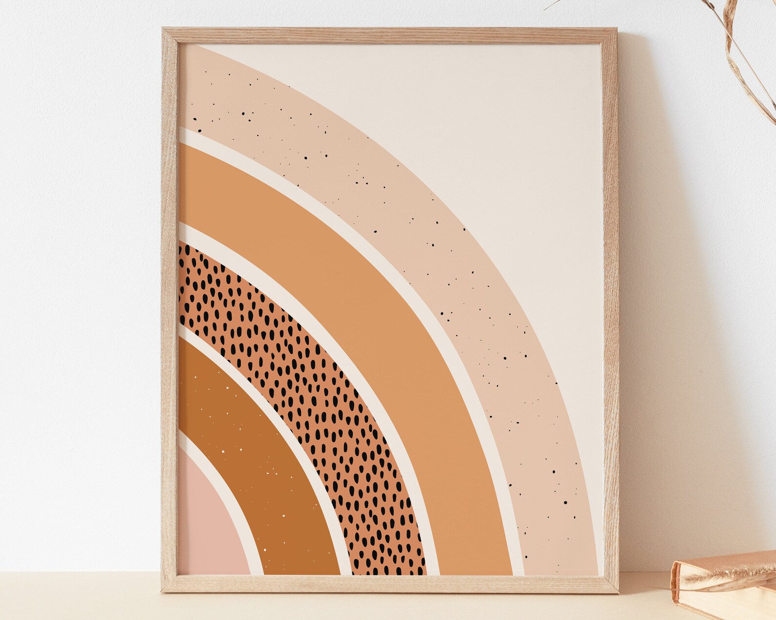 Earth Tone Rainbow Art Set of 3 Prints | 3 Piece Rainbow Poster Bundle ...