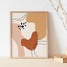 Terra Abstract Shape Art Print Minimalist Earth Tone Poster - Etsy