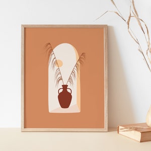 Caramel Color Art Set of 5 Prints | Abstract Cityscape Poster Bundle ...