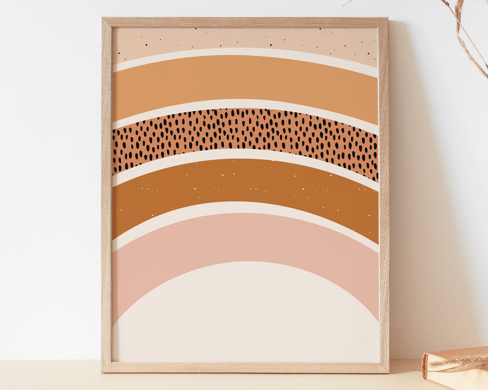 Earth Tone Rainbow Art Set of 3 Prints | 3 Piece Rainbow Poster Bundle ...