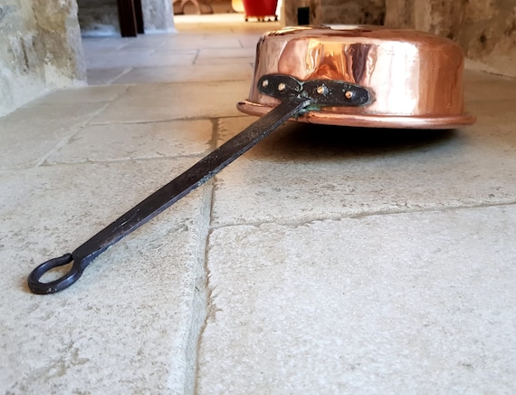 Very Pretty Large Antique French Roll-top Hand Hammered - Etsy