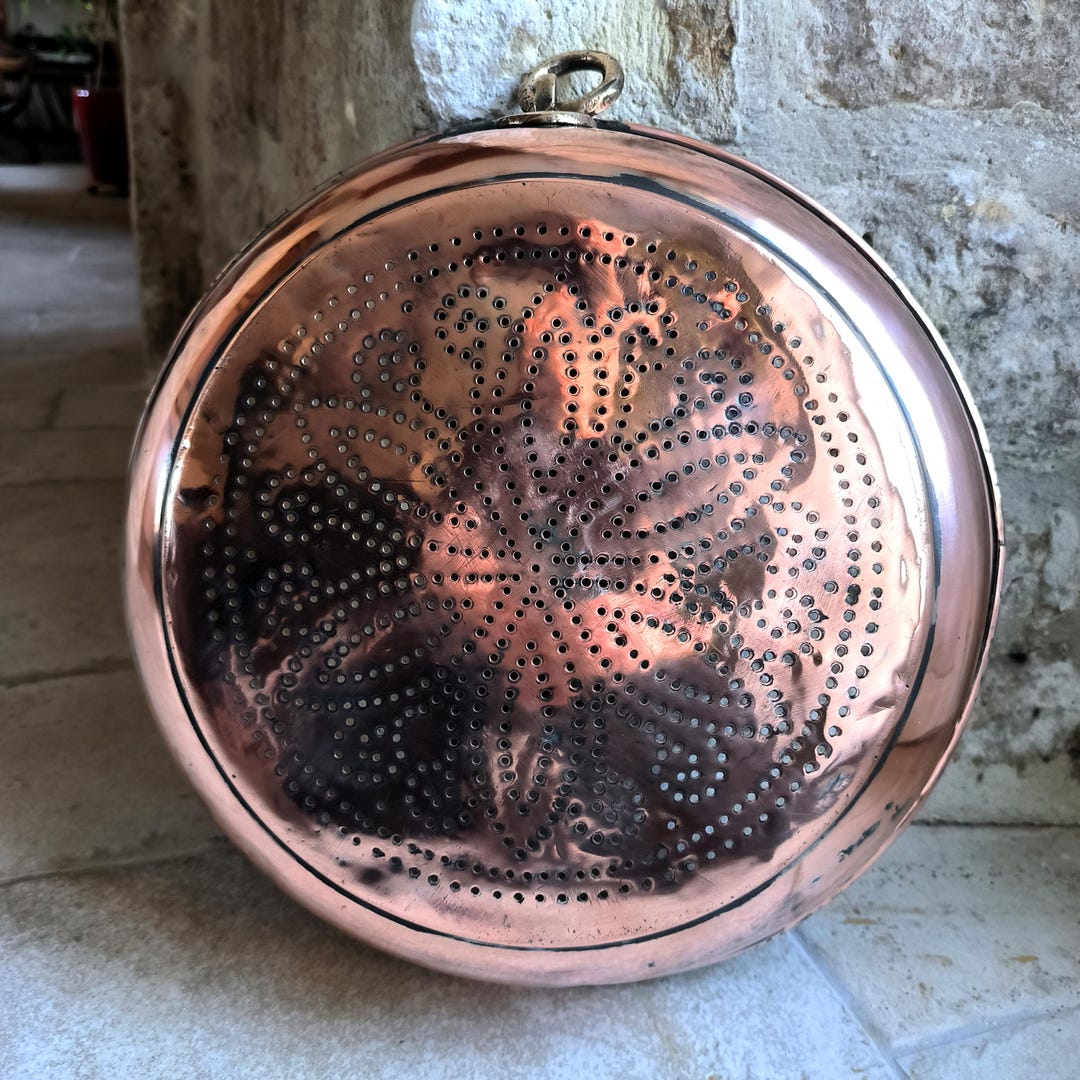 Beautiful, Large, Antique, French, High Quality, Handmade, Copper ...
