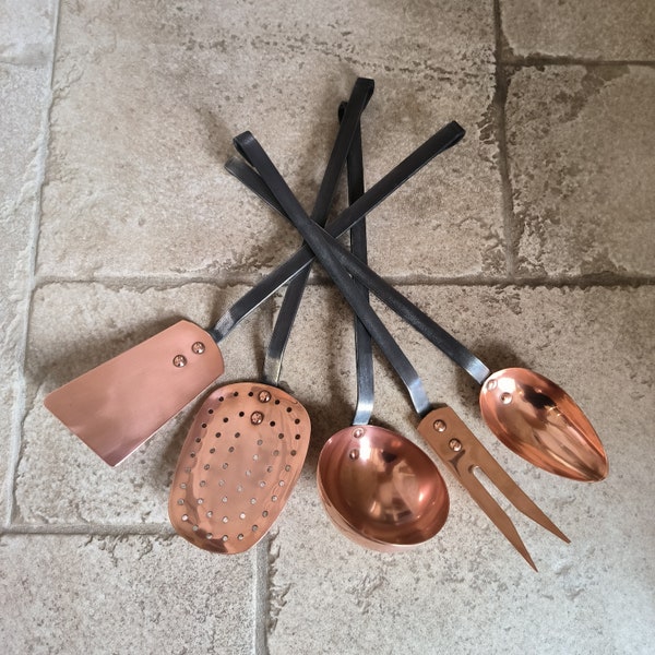 Copper Utensils - Etsy