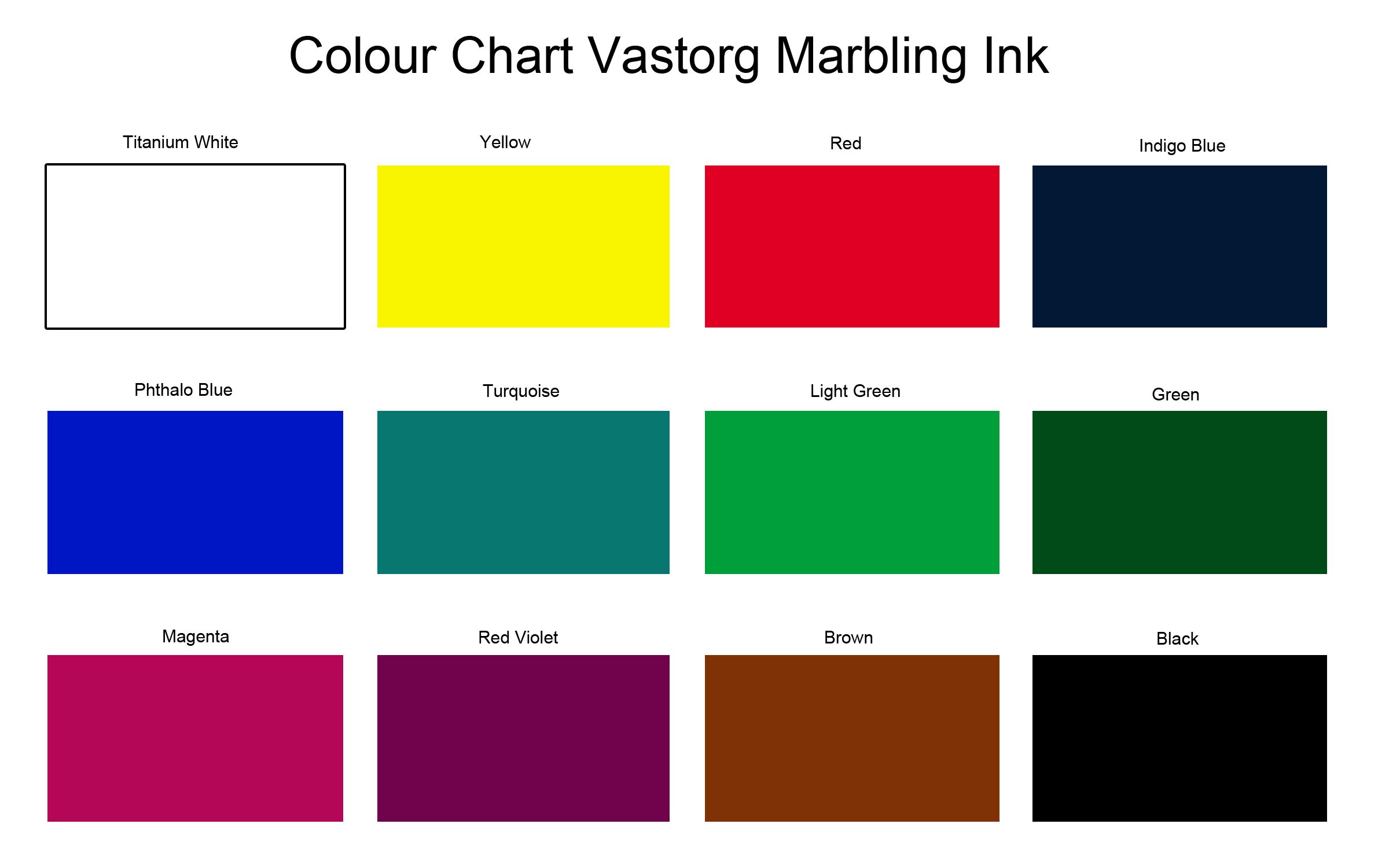 Artists Professional Marbling Kit, 20 Inks X 55 Ml, Ebru Kit, Artist ...