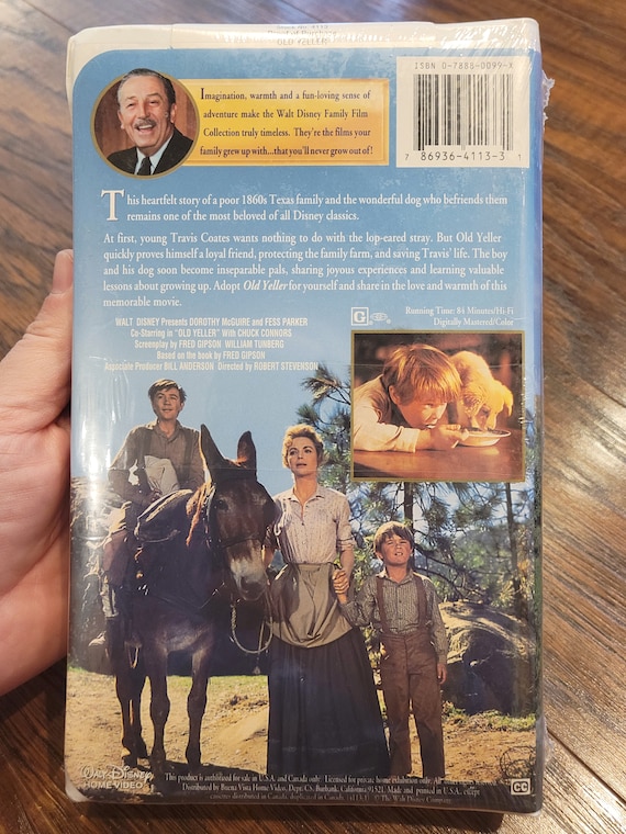 Walt Disney Family Film Collection Vhs