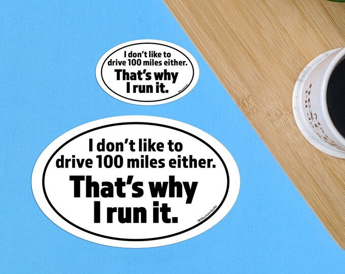 100 Mile Ultramarathon Sticker for Car or Computer - Etsy