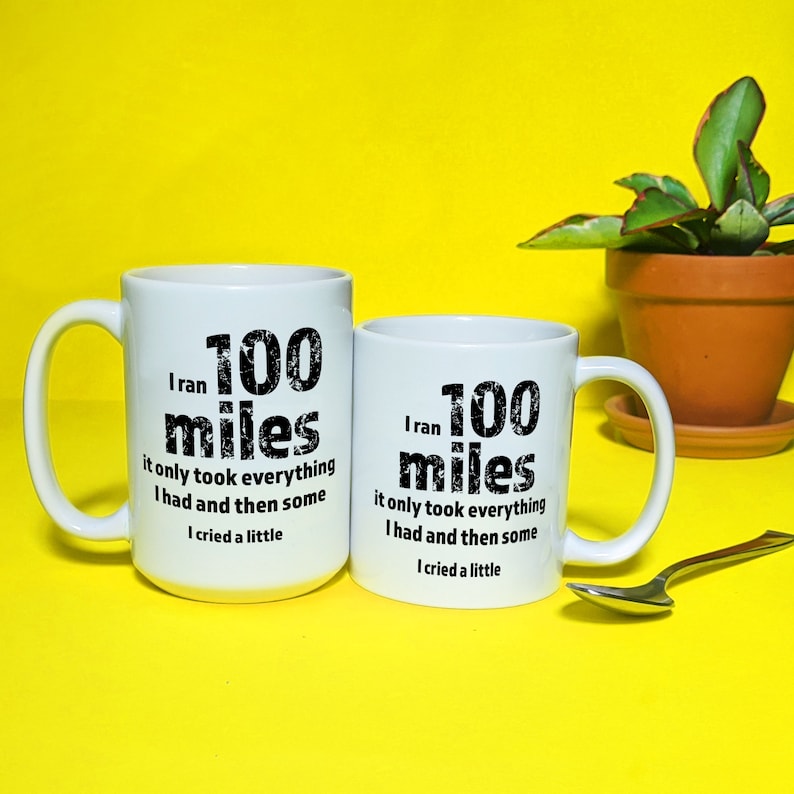 100 Miler Ultrarunning Coffee Mug - Etsy