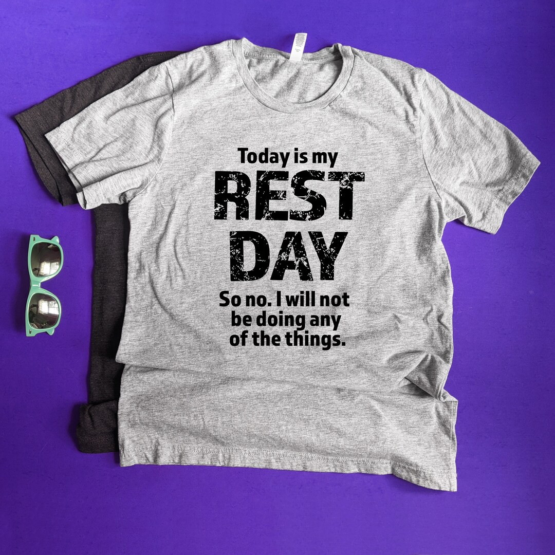 Ultra Marathon Running Rest Day T-shirt - Etsy