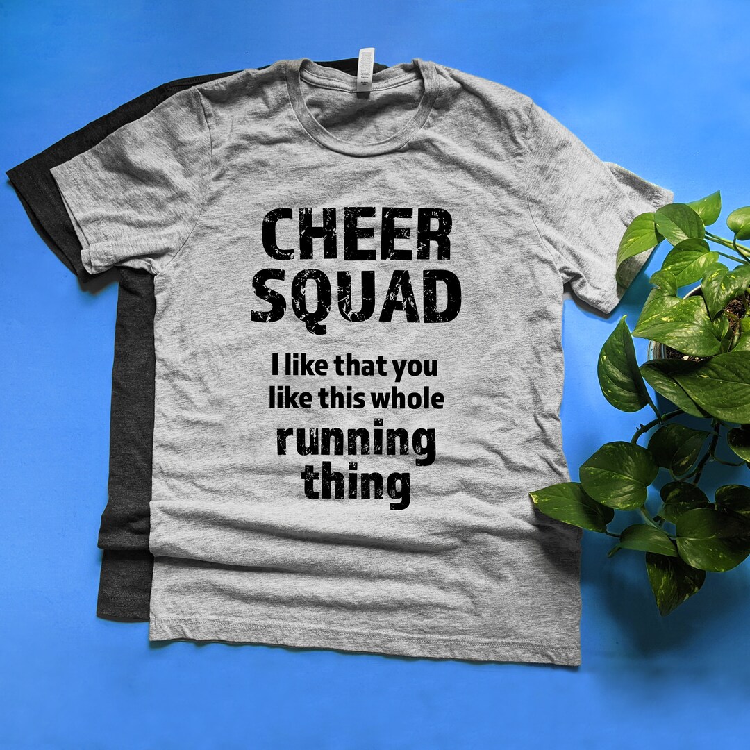 Running Race Day T-shirt for Friends and Family - Etsy