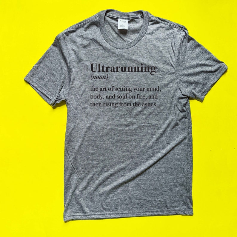 Ultra Running Definition T-shirt for Men and Women - Etsy