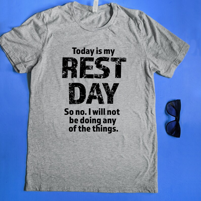 Ultra Marathon Running Rest Day T-shirt | Etsy