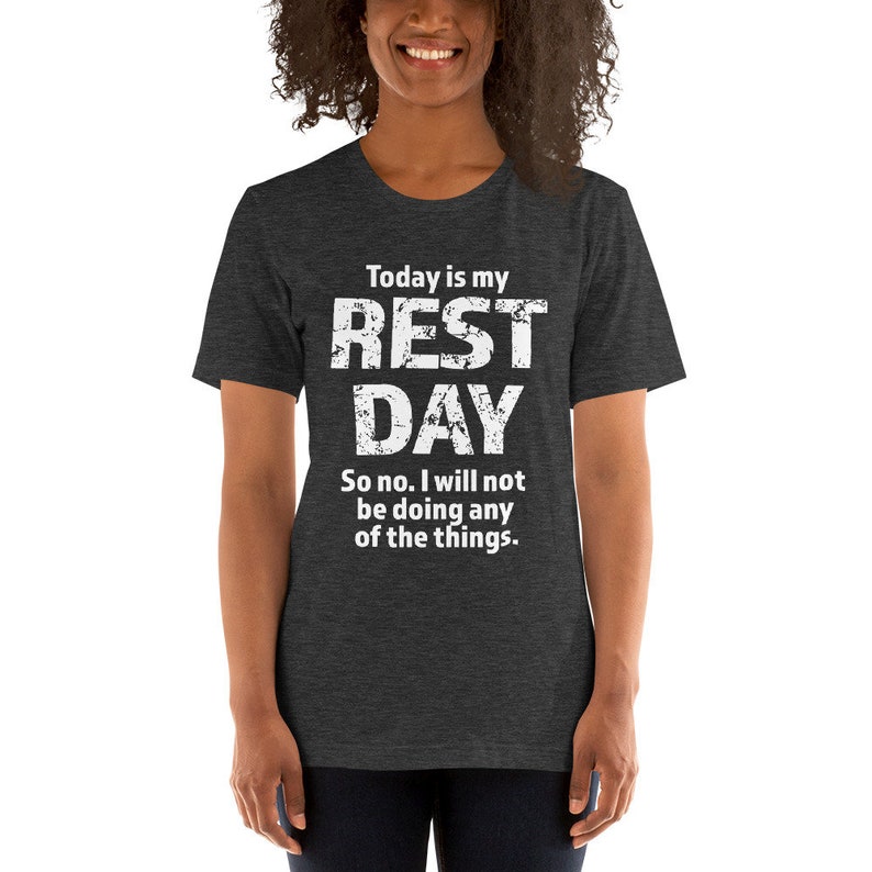 Ultra Marathon Running Rest Day T-shirt - Etsy