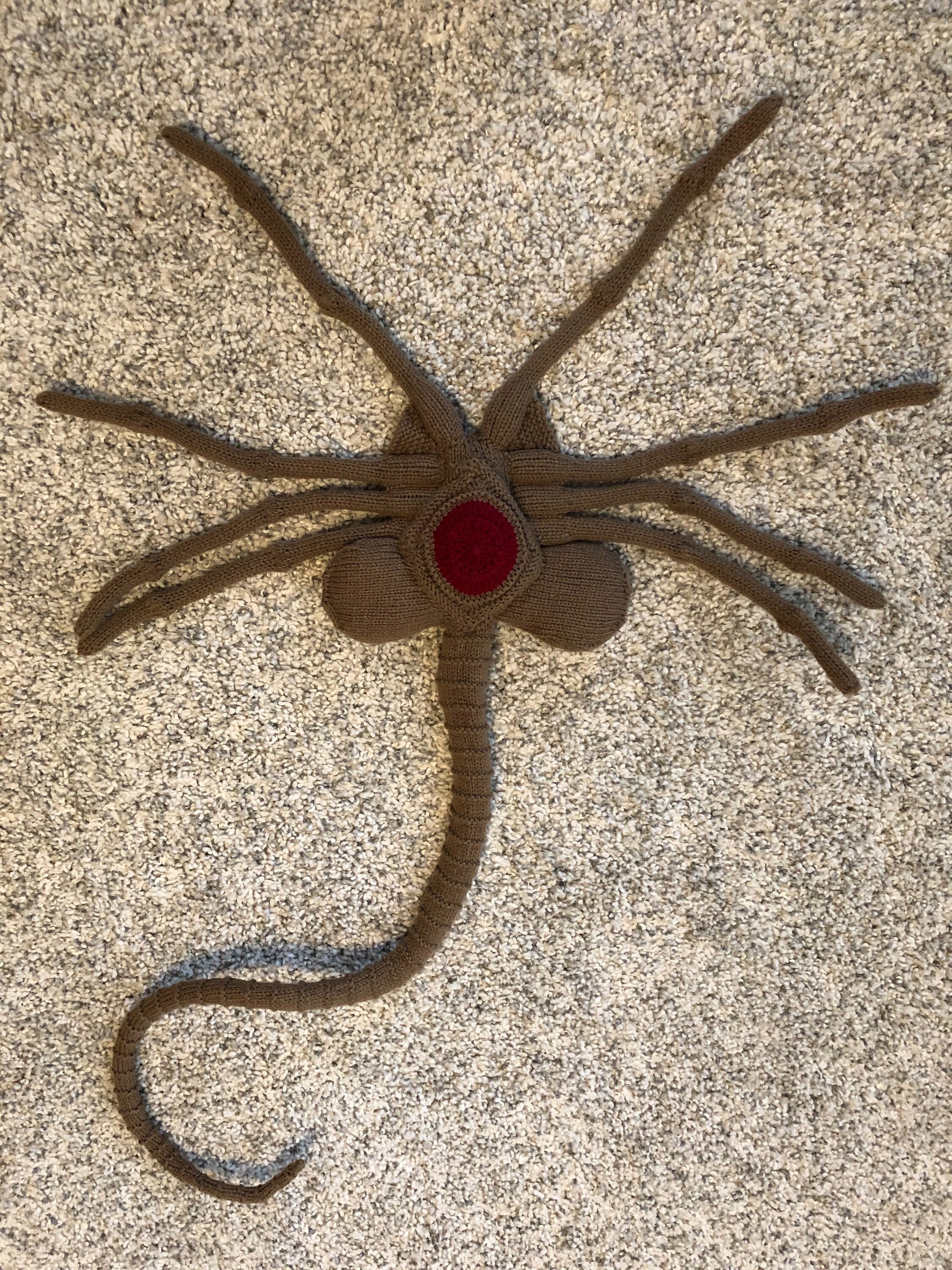 Facehugger Knitting Pattern - Etsy