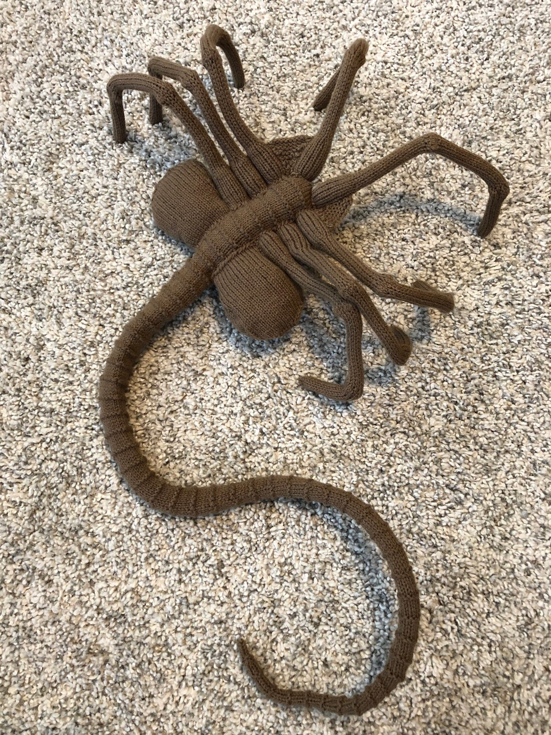 Facehugger Knitting Pattern - Etsy