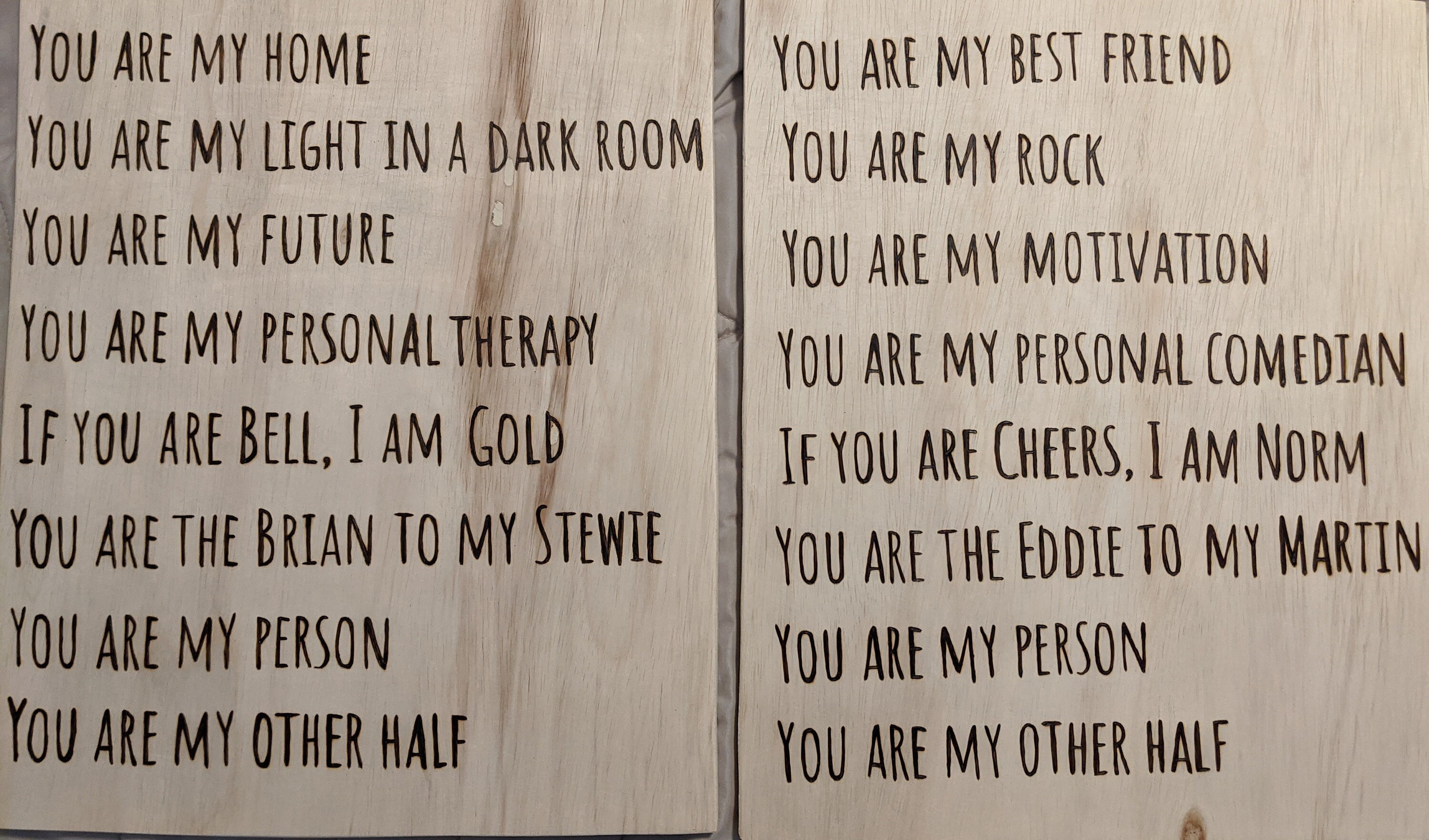 Inspirational Signs With Quotes | Custom Wood Sign With Sayings ...