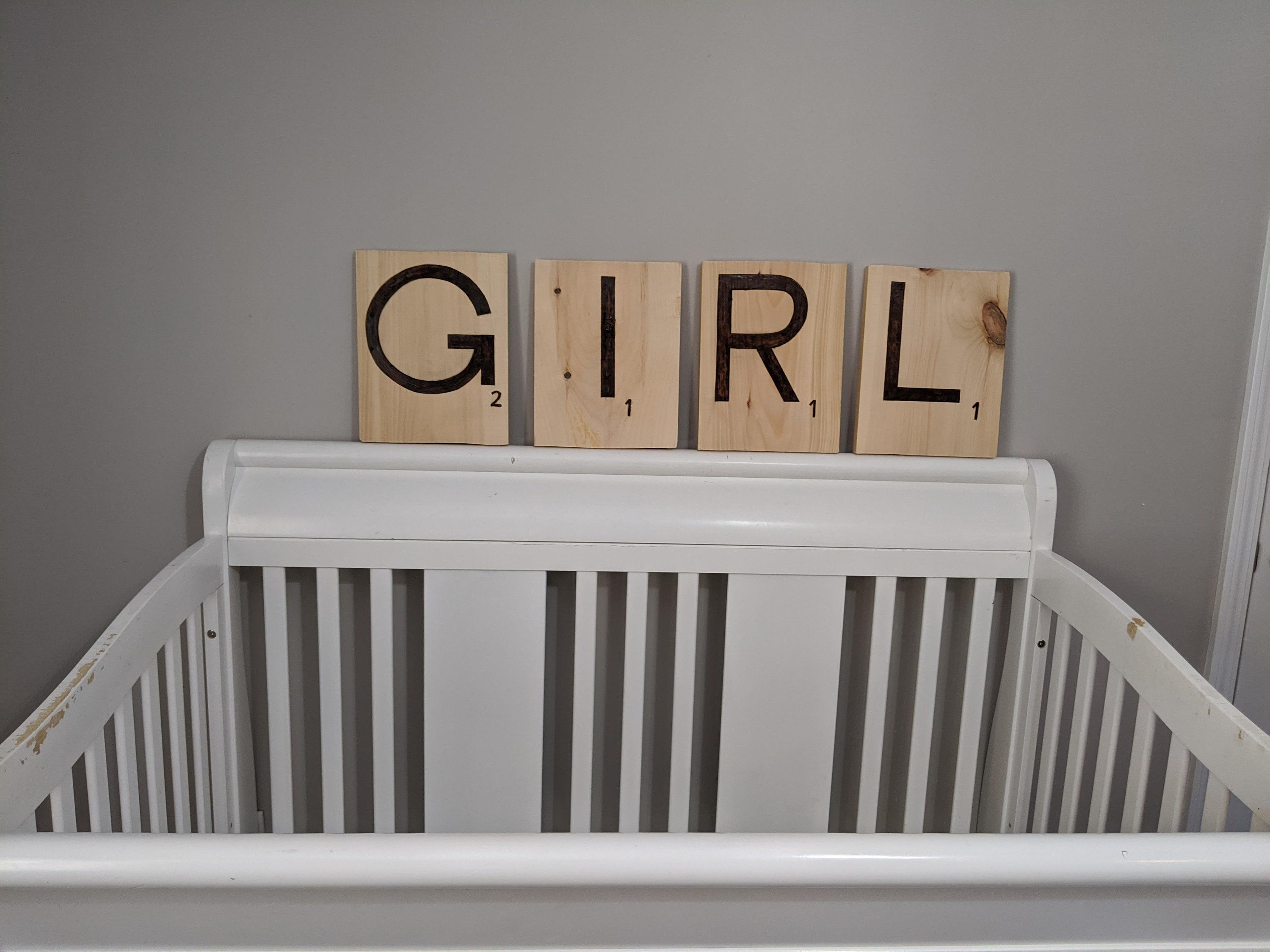Scrabble Tiles for Wall Art | Oversized Scrabble Tiles 9x11 7x9 5x7 ...