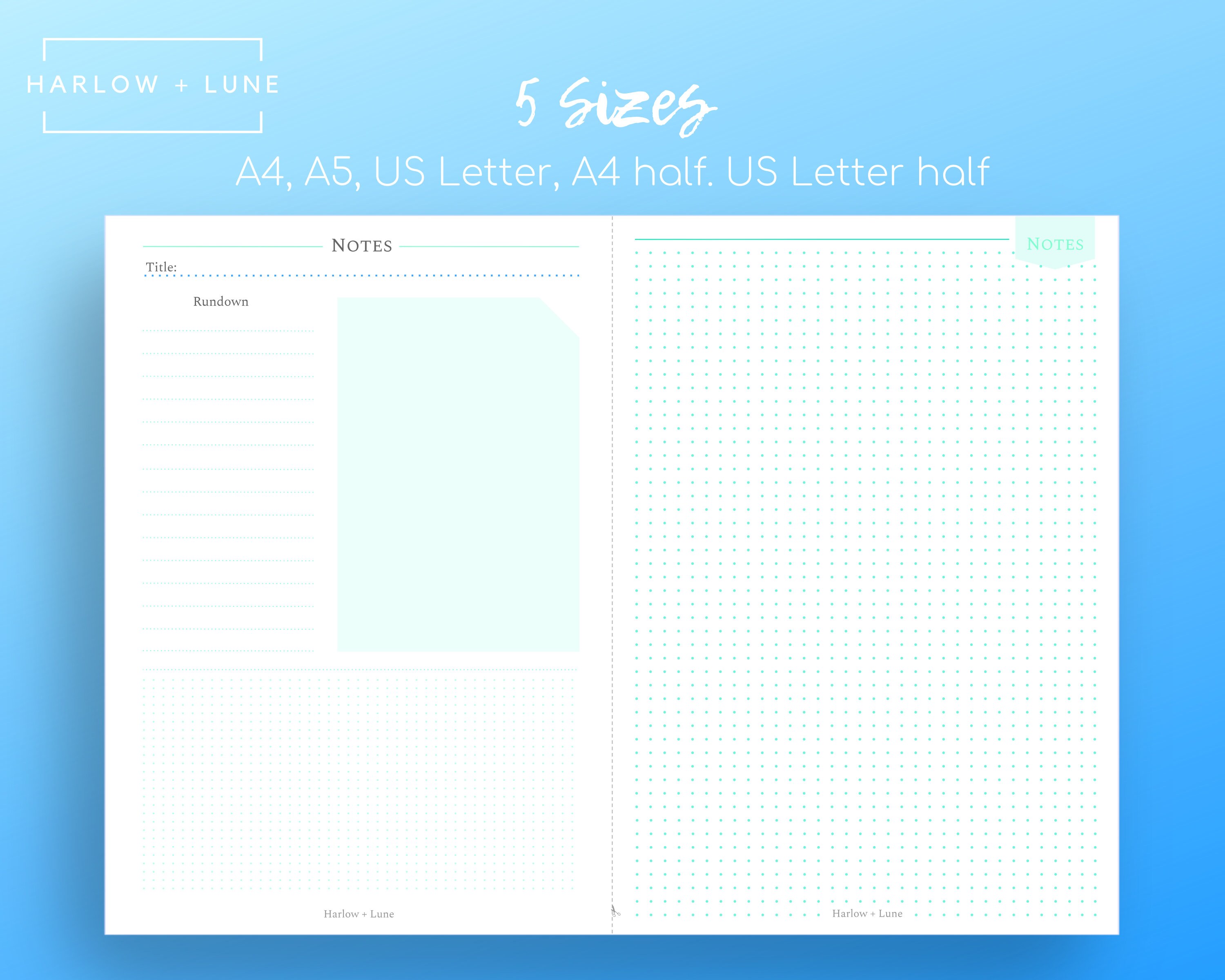 Cornell Notes Page Note Taking Printable Notes Paper Notes - Etsy