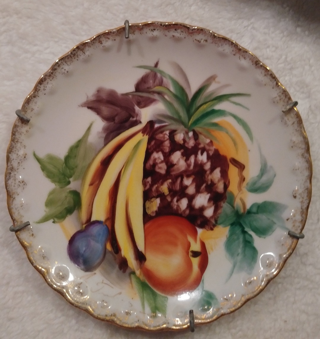 Vintage Ucagco Ceramics Hand Painted Plate - Etsy