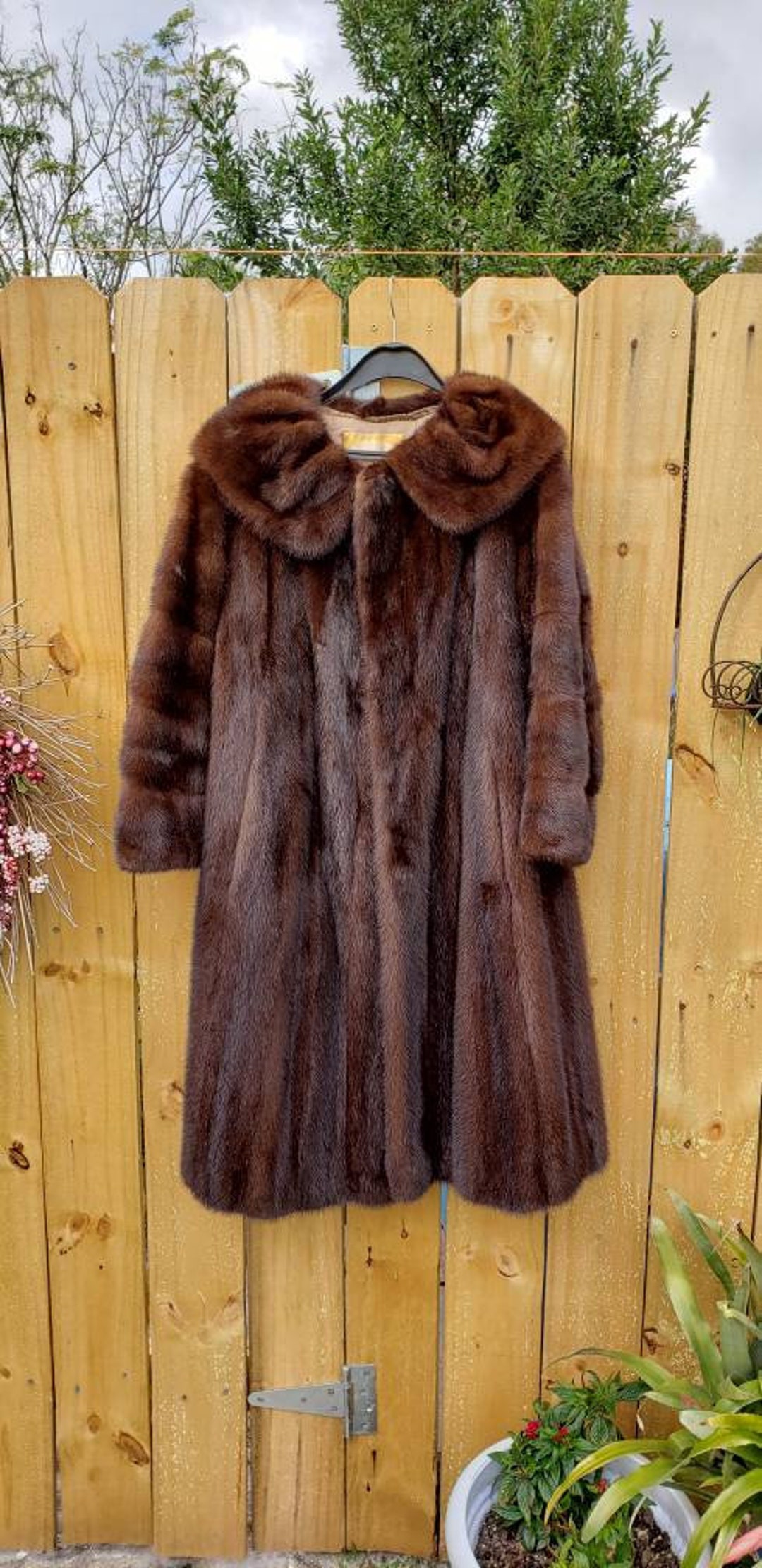 Natural Ranch Mink Coat - Etsy
