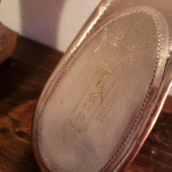 Vintage Coach Pink Heels - Gem