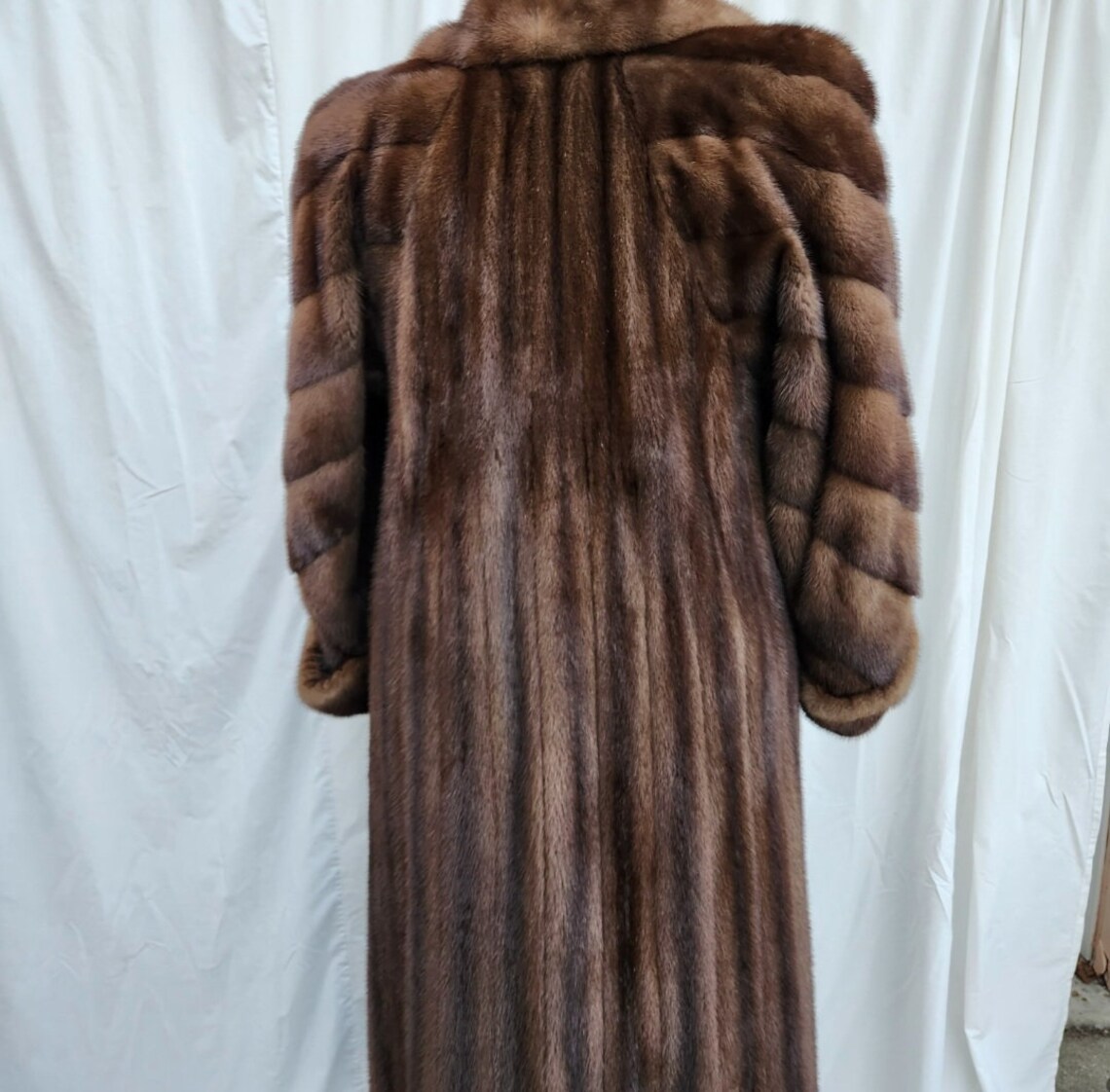 Vintage Pastel Full Length Mink Coat - Etsy