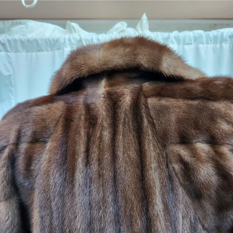 Vintage Pastel Full Length Mink Coat - Etsy