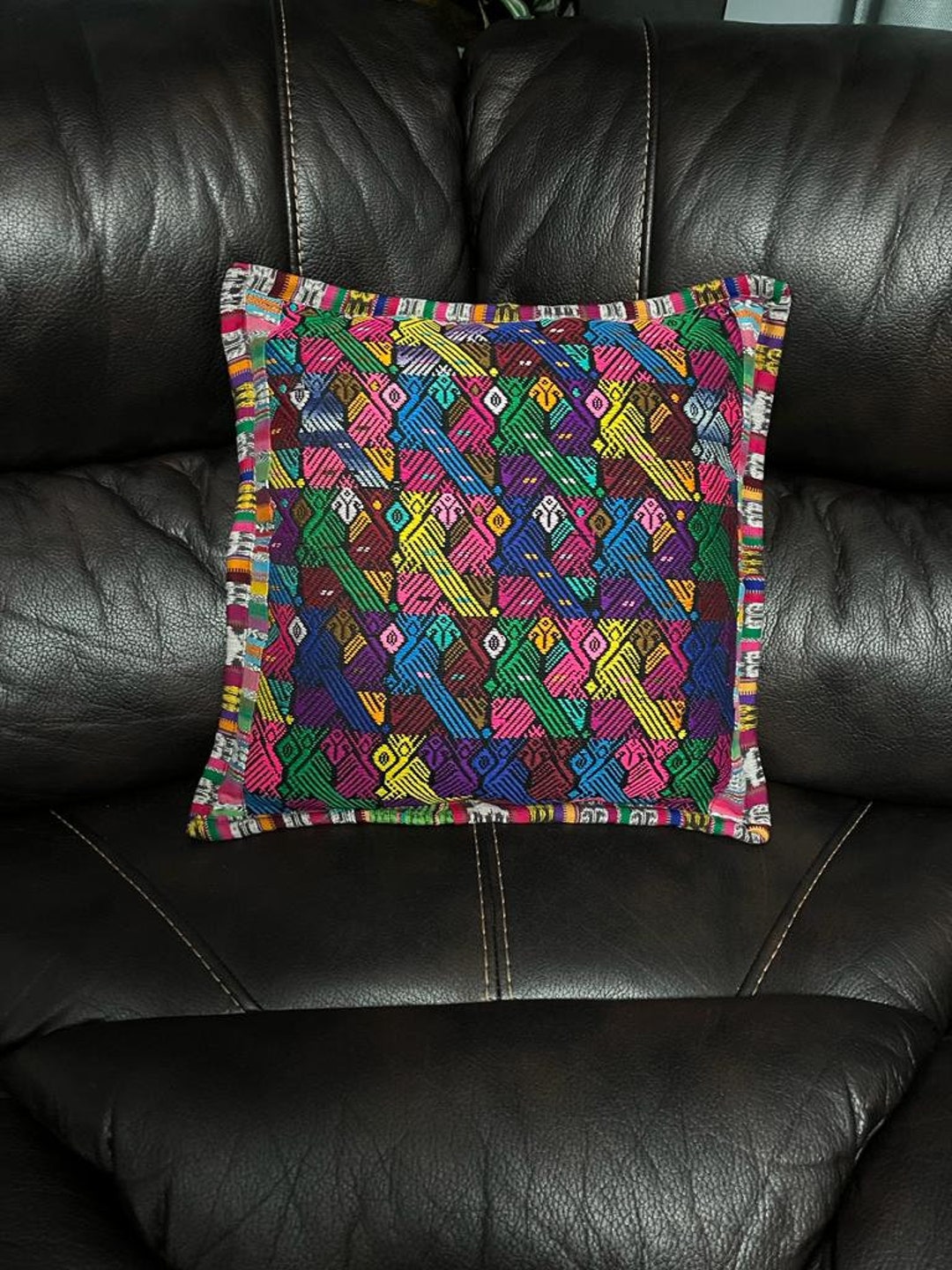 Handmade Guatemalan Throw Pillows various Patterns - Etsy