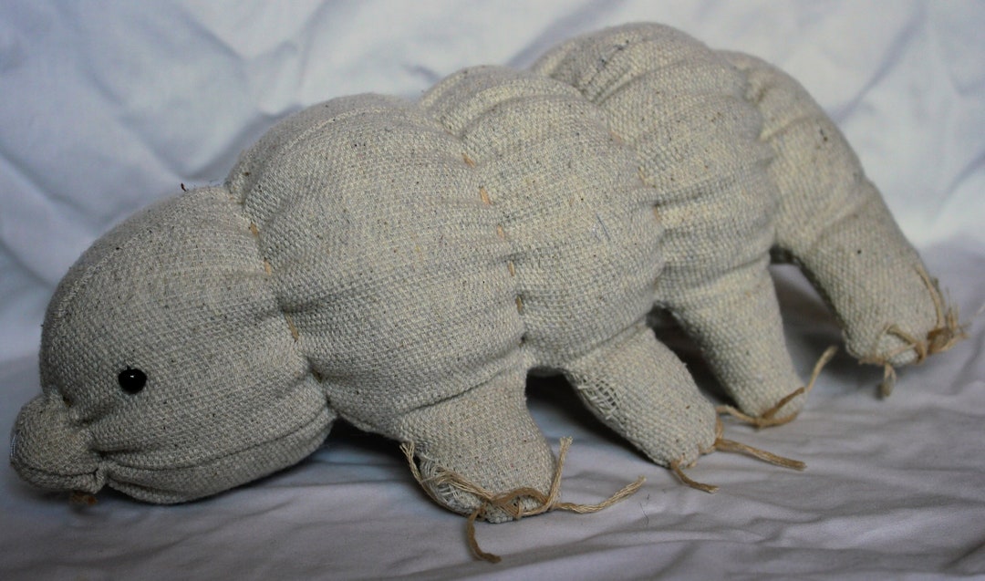 Tardigrade Plush Toy Cute Biology Grad Student Gift Idea Hand-made Hand ...
