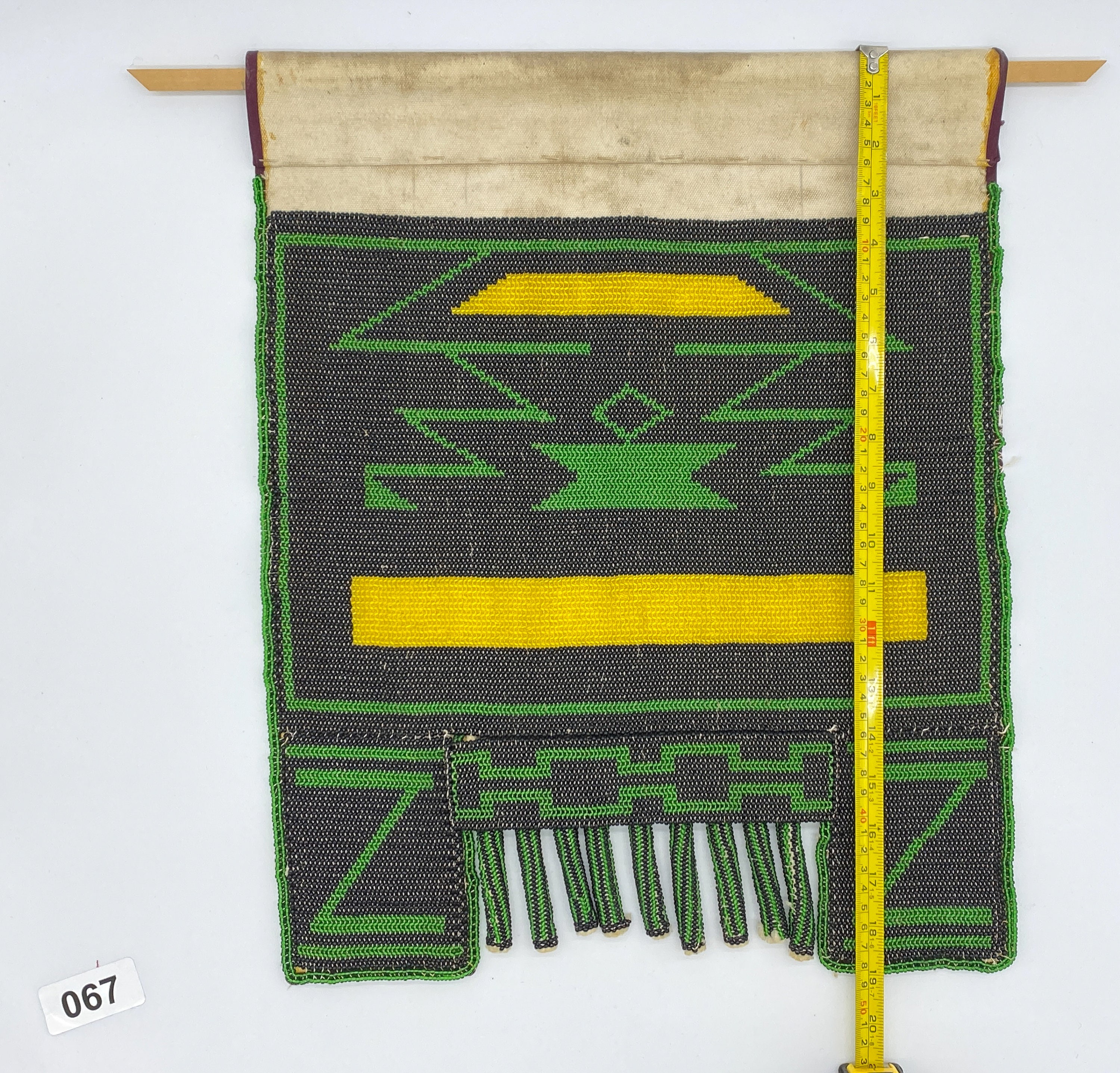 Ndebele Beaded Married Woman's Apron - Etsy