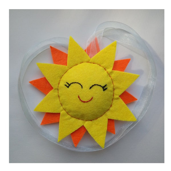 Felt Sun - Etsy