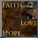 Faith Hope Love Inspirational | African American Art Religious ...
