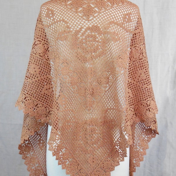 Crochet Vintage Shawl Patterns - Etsy