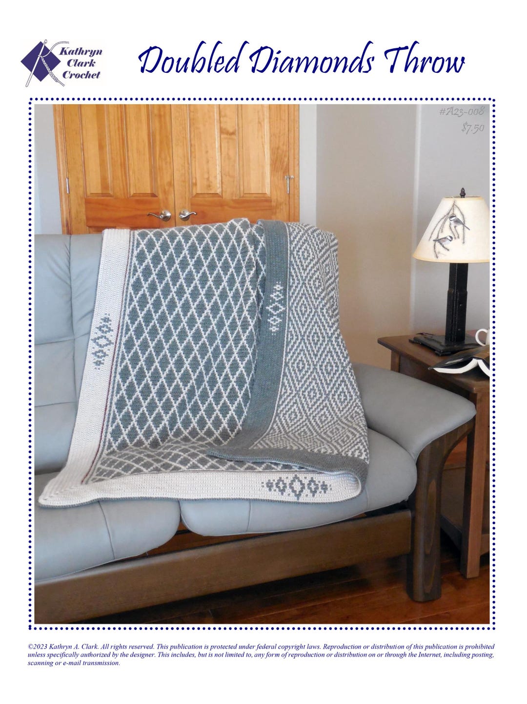 Doubled Diamonds Throw (PDF Crochet Pattern) - Etsy