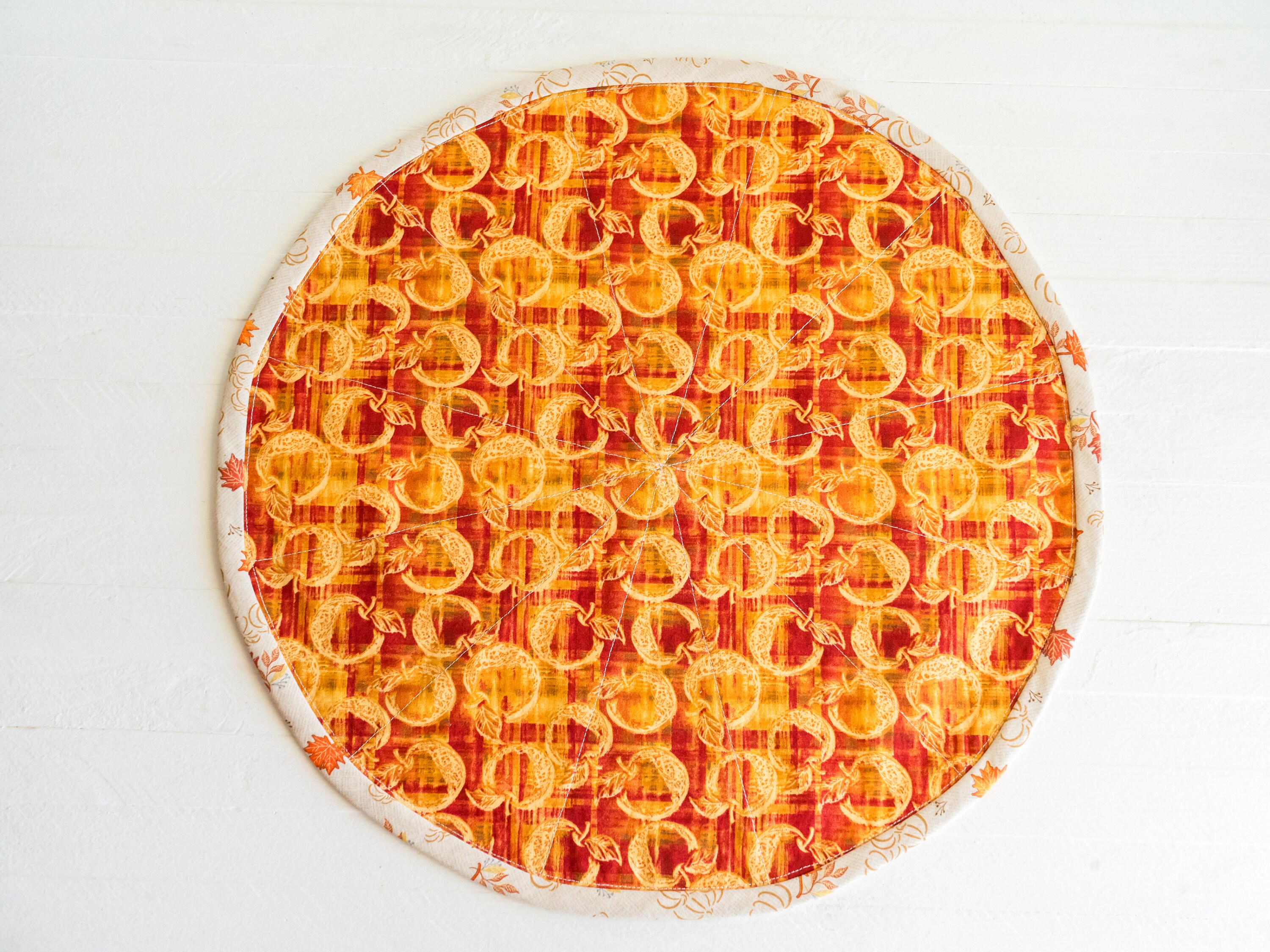 Quilted Handmade Fall Table Topper Patchwork Thanksgiving Centerpiece ...