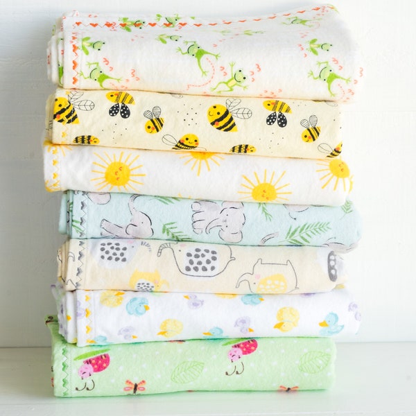 Baby Flannel Fabric - Etsy
