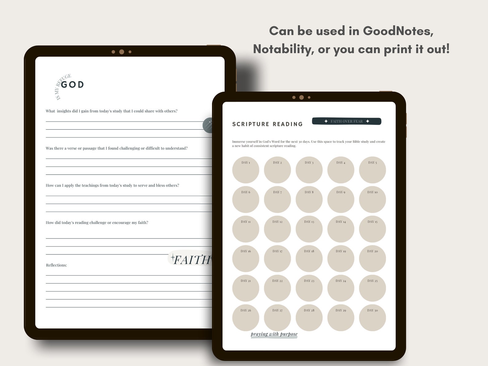 Digital Bible Study, Bible Study Printable, in Depth Bible Study ...