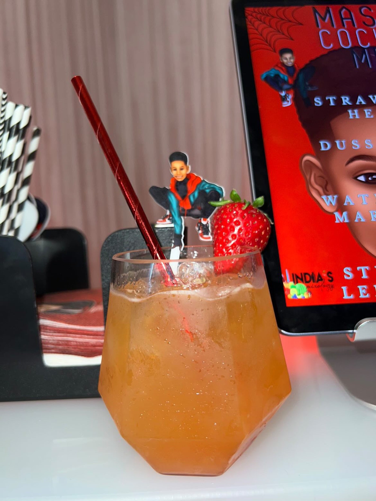 Custom Picture Drink Stirrers, Drink Aesthetics for Event - Etsy