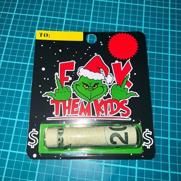 Grinch Money Holder Svg - Etsy Australia