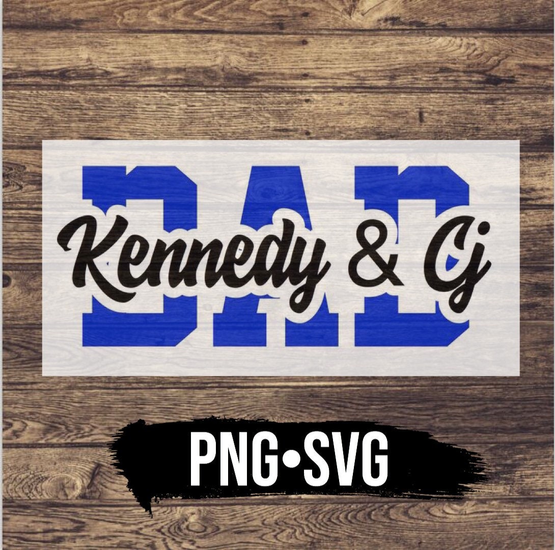 Custom Gift for Dad Kids Name Digital File Digital Download - Etsy