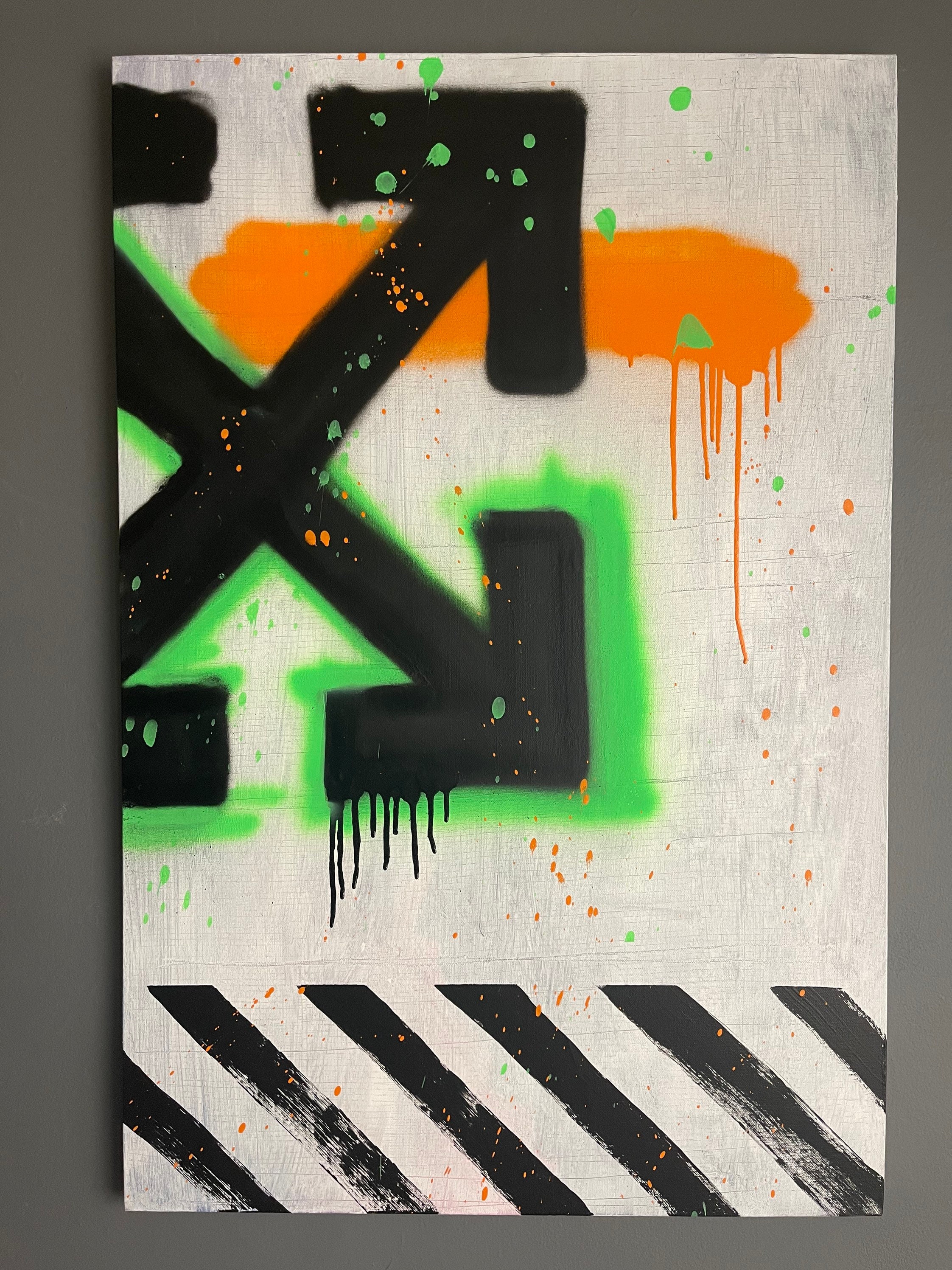 Large off White Painting - Etsy