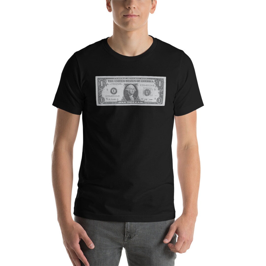 One Dollar Bill Money George Washington Unisex T-shirt - Etsy