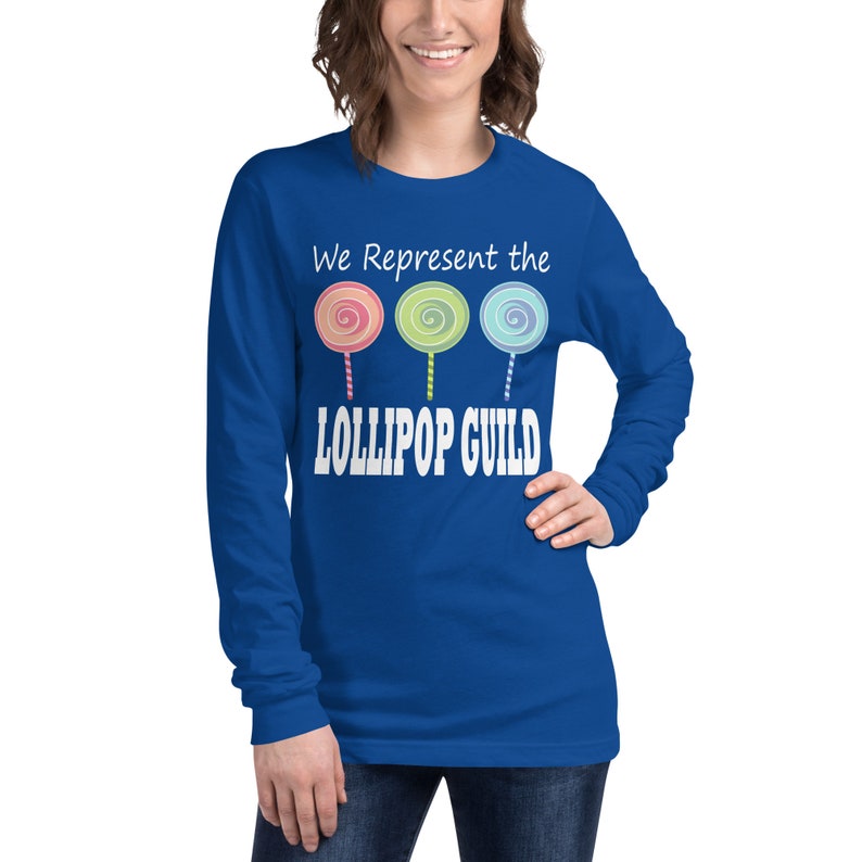We Represent the Lollipop Guild Wizard of Oz Unisex Long Sleeve Tee - Etsy
