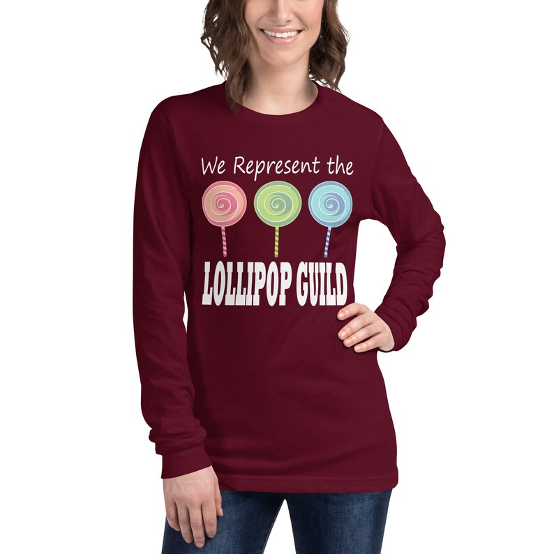 We Represent the Lollipop Guild Wizard of Oz Unisex Long Sleeve Tee - Etsy