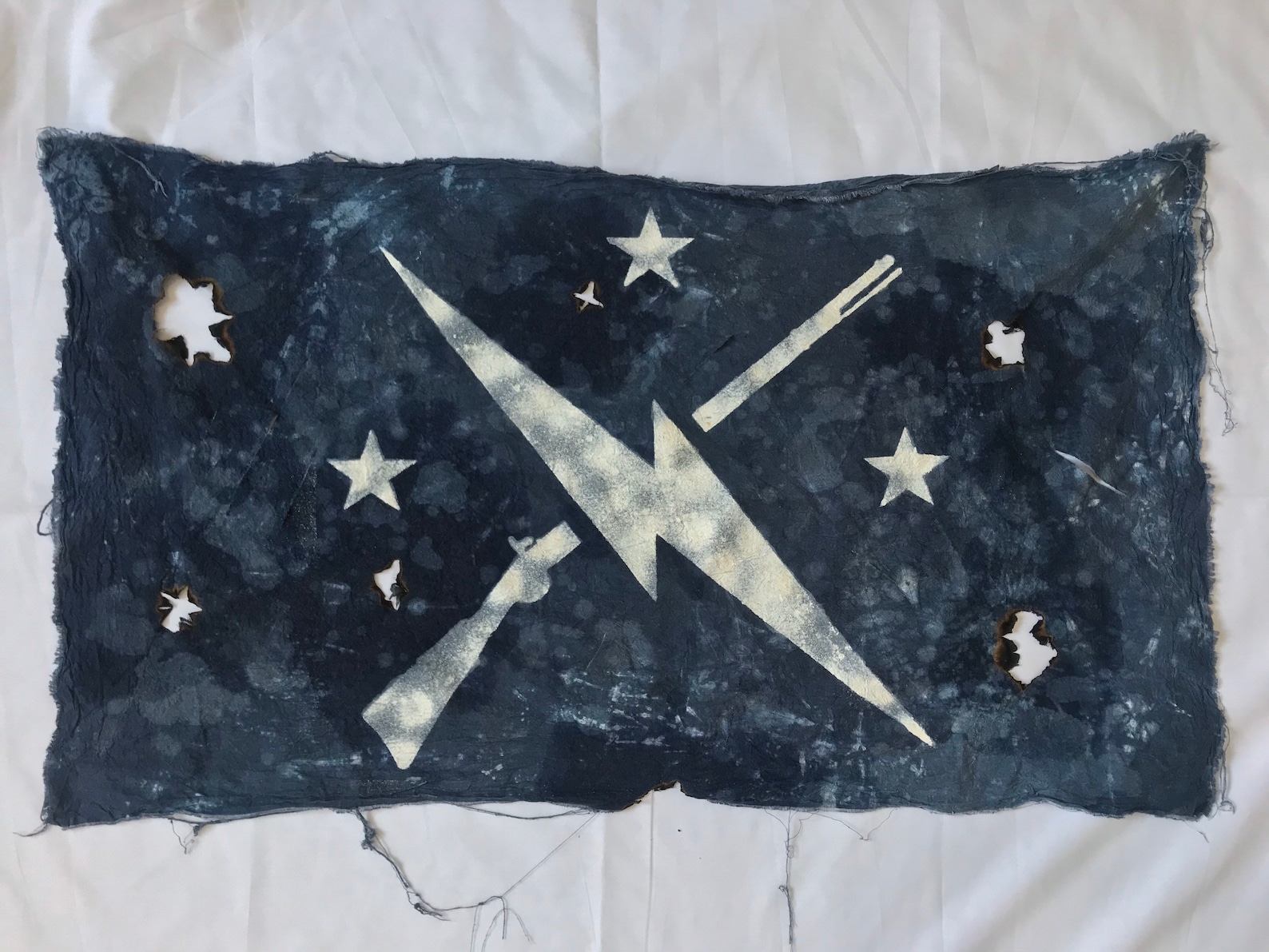 Fallout Inspired Minutemen Flag *DISTRESSED* - Etsy