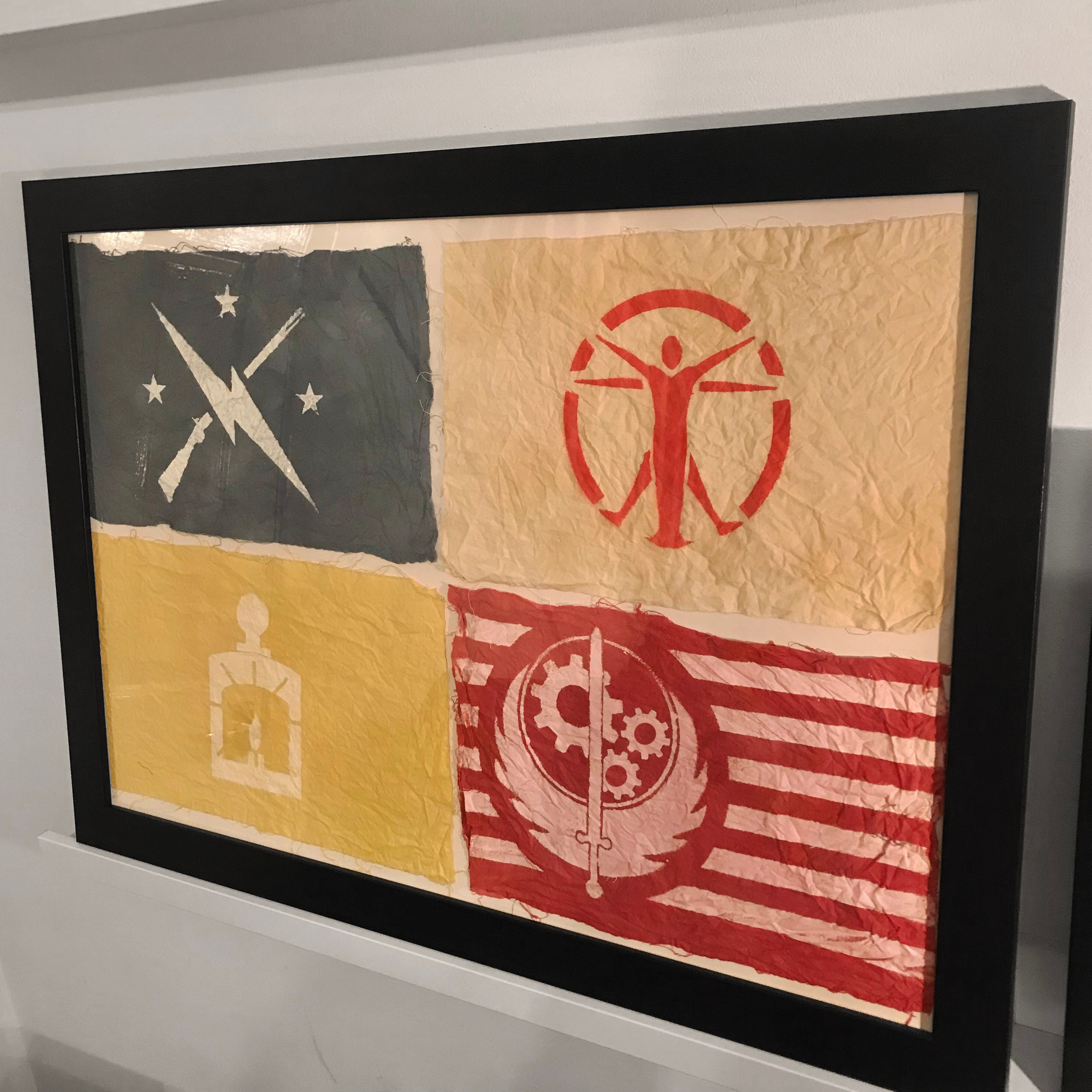 Small Fallout Inspired Faction Flags - Etsy