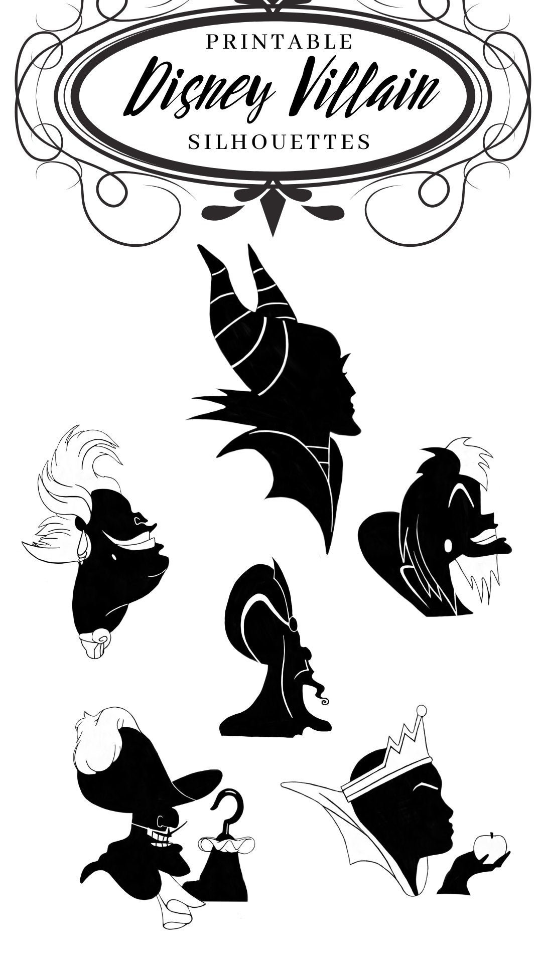 Disney Villain Silhouette